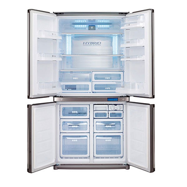 חנות למוצרי חשמל בתל אביב אתר למוצרי חשמל | מקרר 4 דלתות 615 ליטר Sharp שארפ SJ-8620SL | מקררים ...