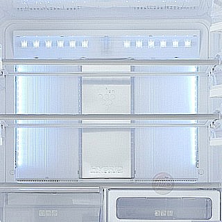 חנות למוצרי חשמל בתל אביב אתר למוצרי חשמל | מקרר 4 דלתות בצבע שחור SHARP דגם: SJ-8620 BL ...