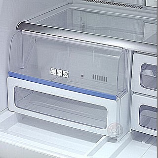 חנות למוצרי חשמל בתל אביב אתר למוצרי חשמל | מקרר 4 דלתות בצבע שחור SHARP דגם: SJ-8620 BL ...