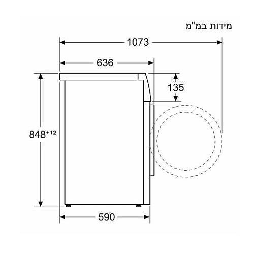חנות למוצרי חשמל בתל אביב אתר למוצרי חשמל | מכונת כביסה פתח חזית 9 ק''ג CGA144G3IL constructa ...