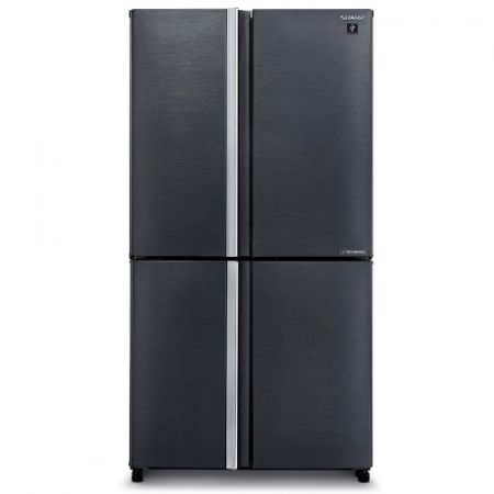 חנות למוצרי חשמל בתל אביב אתר למוצרי חשמל | מקרר 4 דלתות 532 ליטר שארפ SHARP נירוסטה כהה SJ-8570 ...