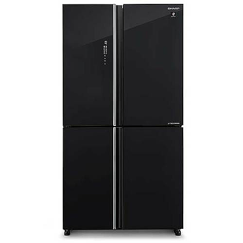 חנות למוצרי חשמל בתל אביב אתר למוצרי חשמל | מקרר 4 דלתות 607 ליטר שחור שארפ SHARP SJ-9160-BK ...